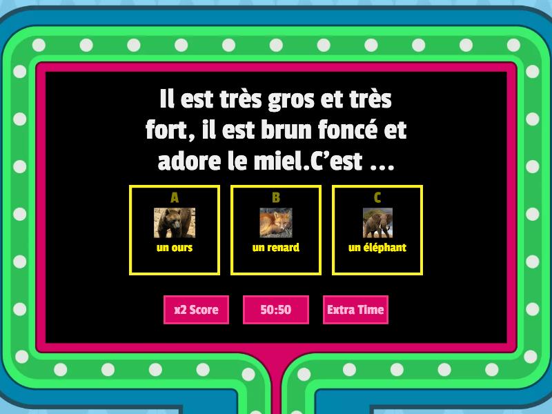 QUI SUIS-JE?-jeu de devinettes - Gameshow quiz