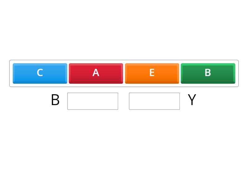 FAMILY MEMBERS / ALPHABET - Completar la frase
