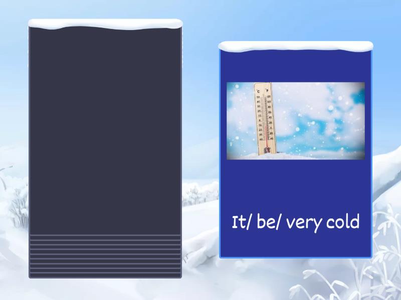 Beginner_ Retelling a story _ My Winter Holiday - Cartas al azar