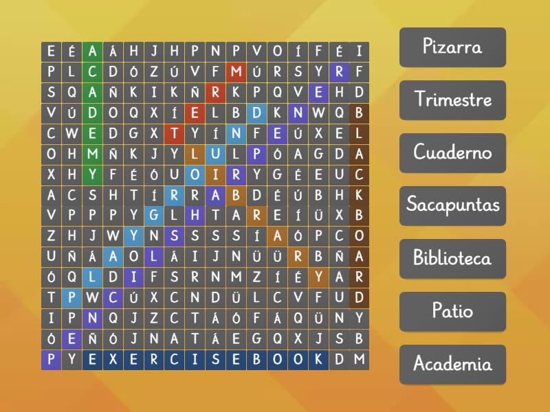 Education - Wordsearch