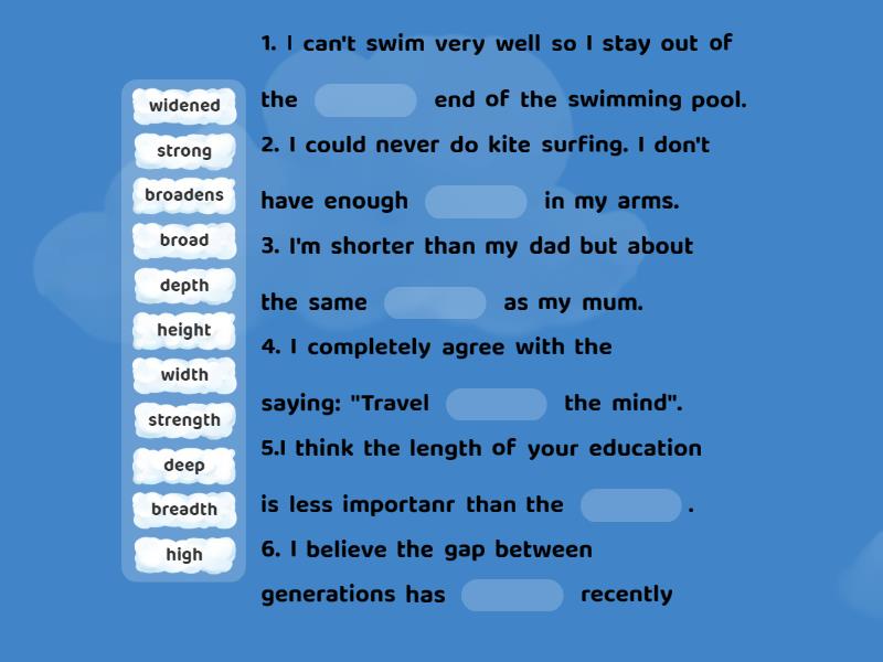 FO3 U5 WS C Word-building - Complete the sentence