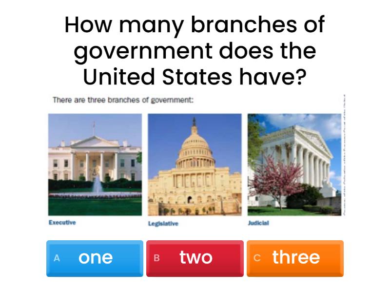 U.S. Government and Elections - Quiz