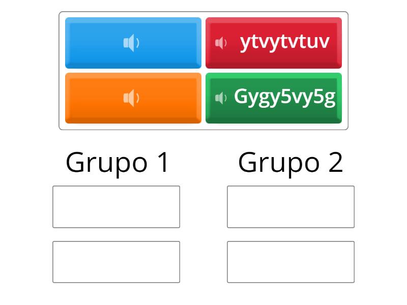 Tarea 2 - Group sort