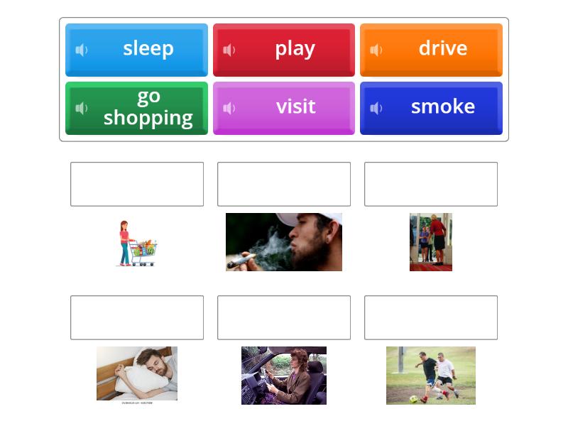 Common verbs 2 - Match up