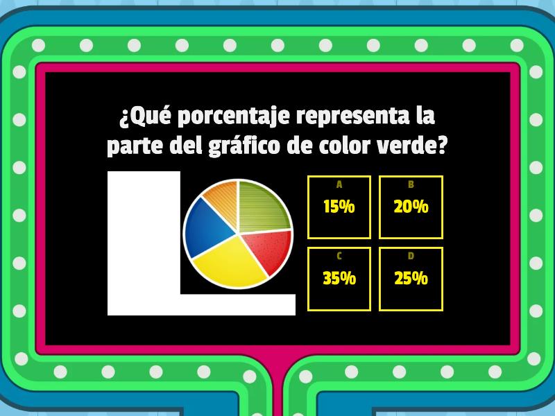 Ejercicios de porcentajes - Concurso de preguntas