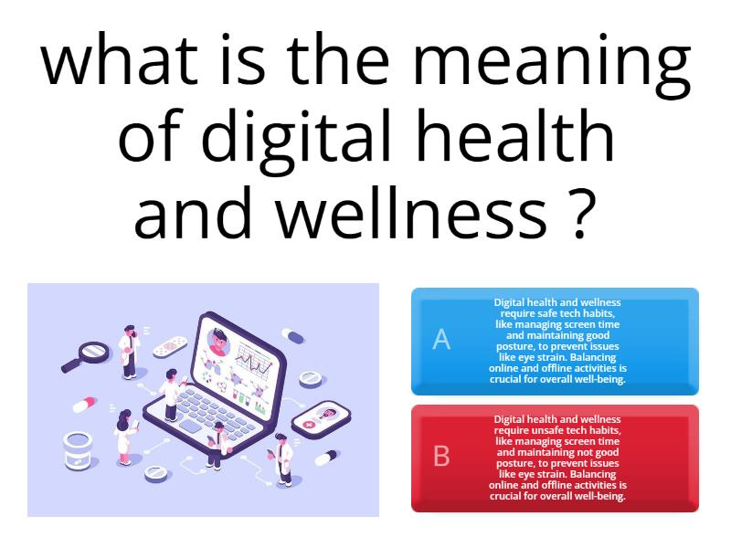 digital health & wellness - Quiz