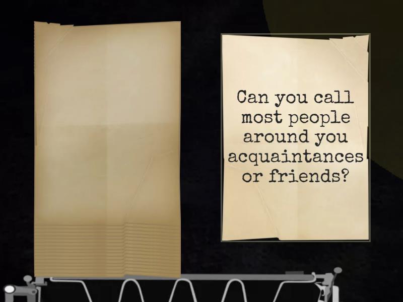 6 T Friendship - Speaking cards