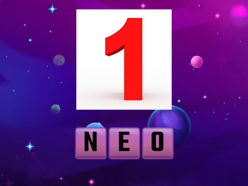 Numbers 1 to 10 - Anagram