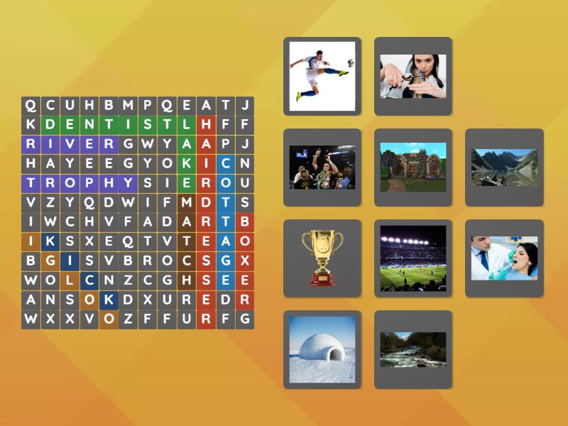 Review 7/8 - Wordsearch