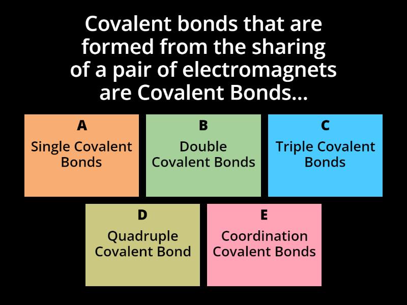 about Covalent Compounds - Quiz