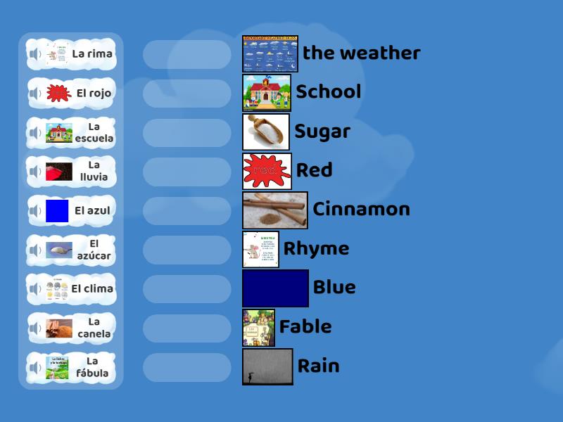 Unidad 1 Lección 1 Y 2 Caminos - Match up