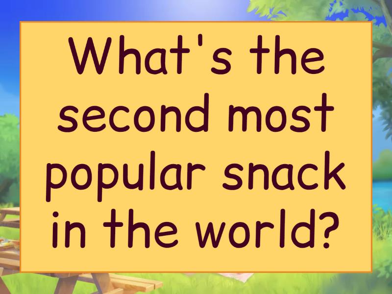 Gold/Platinum - Snacks - Fun Facts - Flash cards