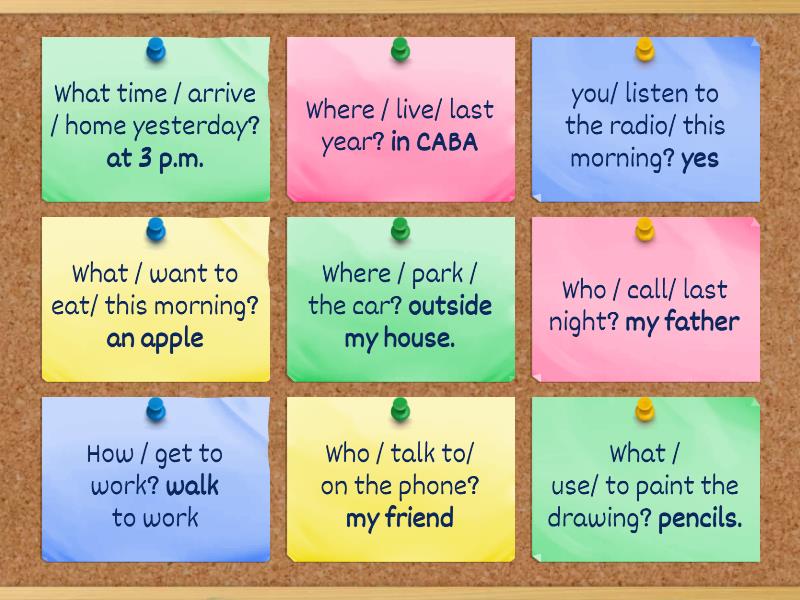 Ask the question - Flip tiles