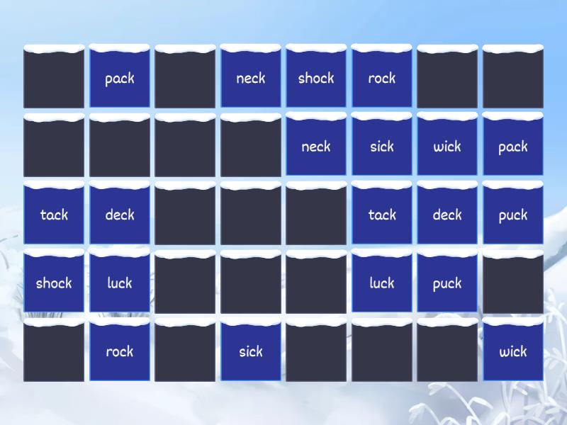CK Matching Activity - Parejas