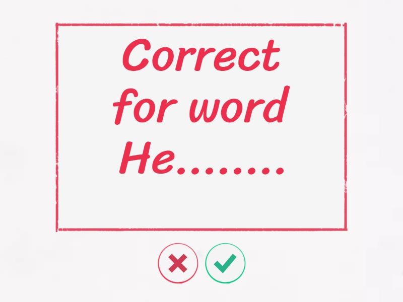 Was/Were - Flash cards