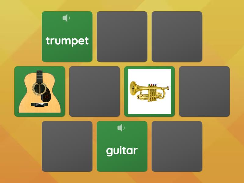 Musical instruments - Matching pairs