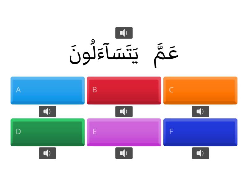 Types of Madd - Quiz