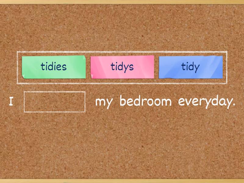 GG2 U1.2 Present Simple - Complete the sentence