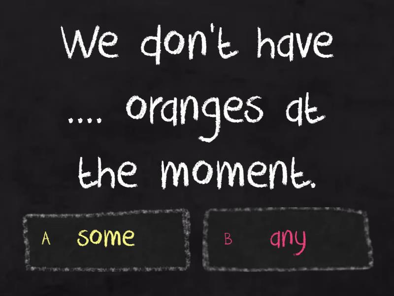 Some/Any GRADE 3 - Questionário