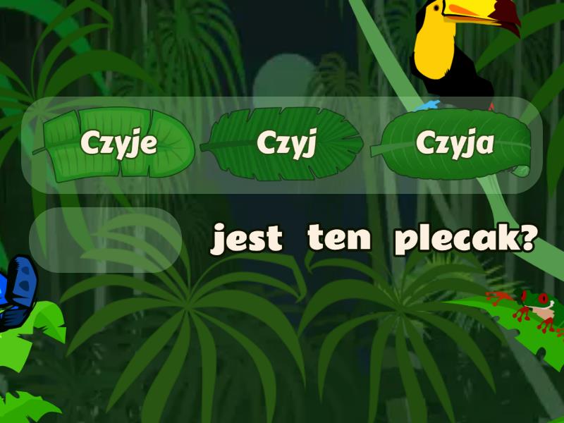 czyj? czyja? czyje? - Dokończ zdanie