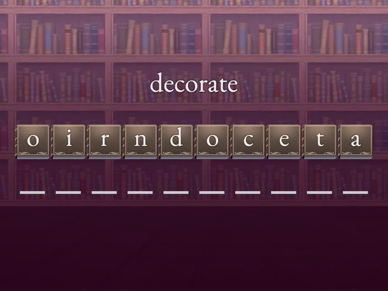 Exercise 2 - Anagram