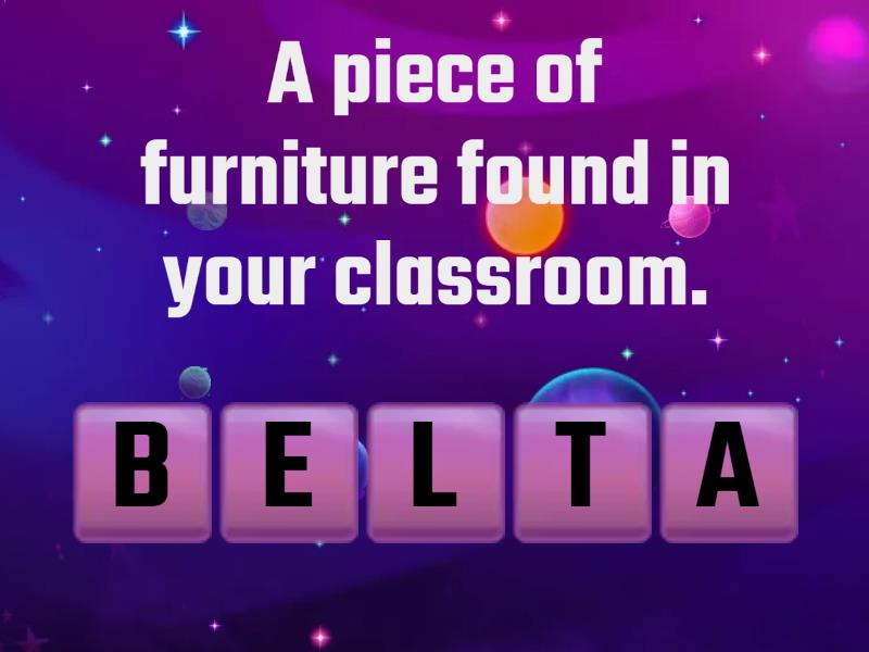 Wordle Activity - Anagram
