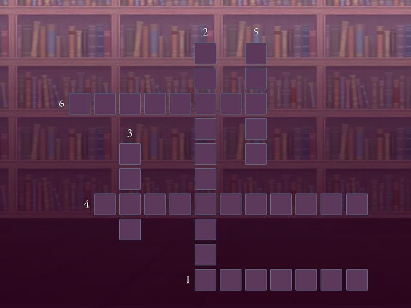 Narrative Features - Crossword