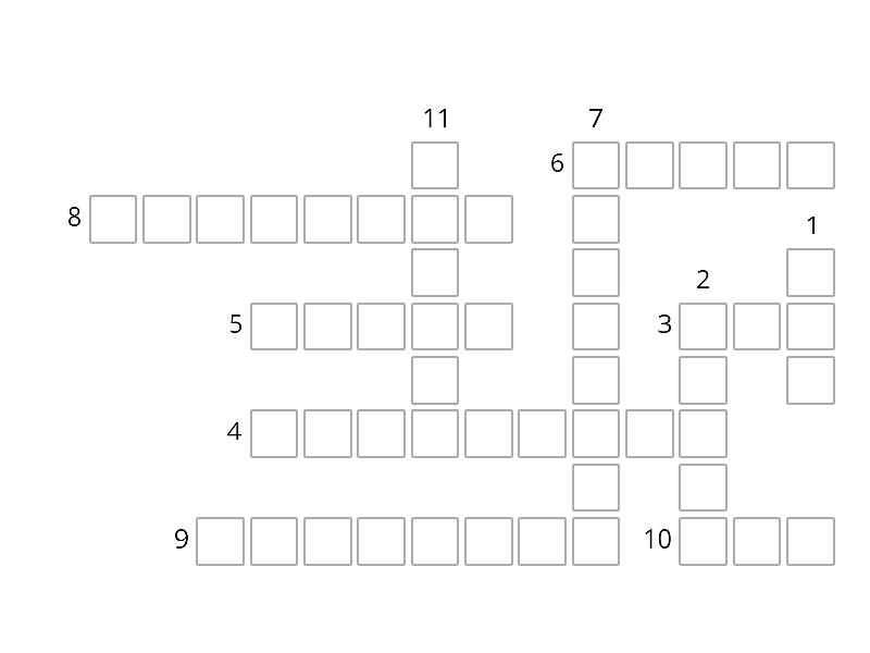 CLOTHES - VIRTUAL ENGLISH - Crossword