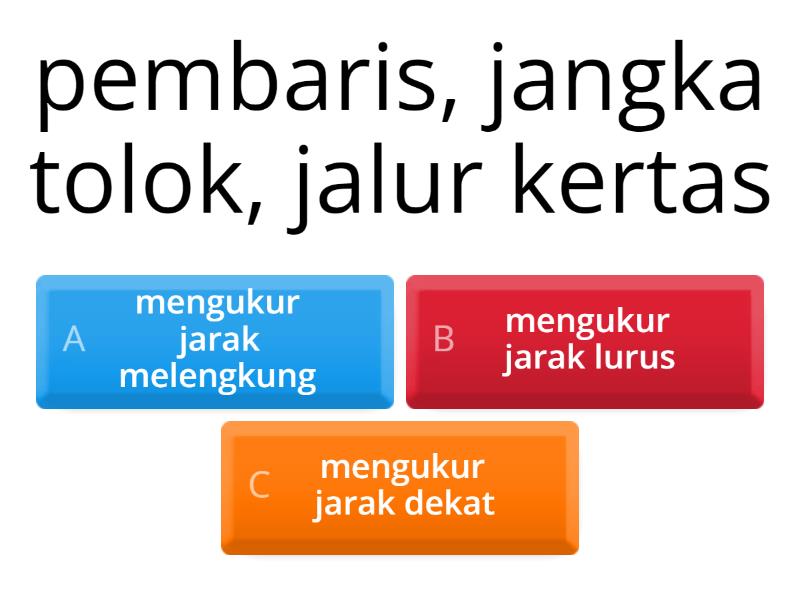 alatan mengukur - Quiz