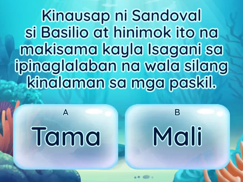 EL FILI - KABANATA 26 (ANG MGA PASKIL) - Quiz