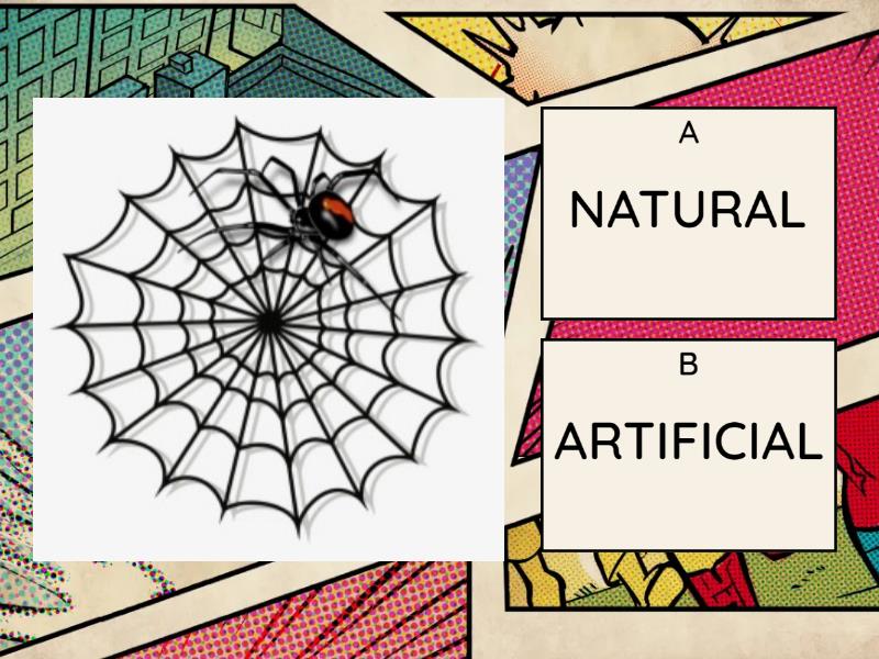 NATURAL AND ARTIFICIAL STRUCTURES - Quiz