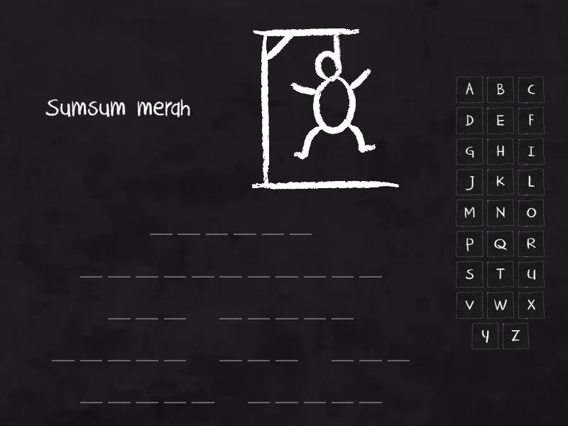 SOAL RANGKA MANUSIA - Hangman