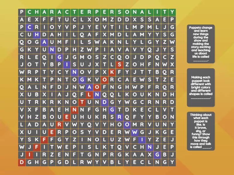 Find ME! - Wordsearch