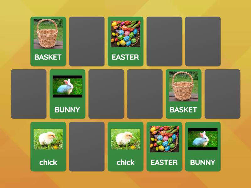 Easter - Matching pairs