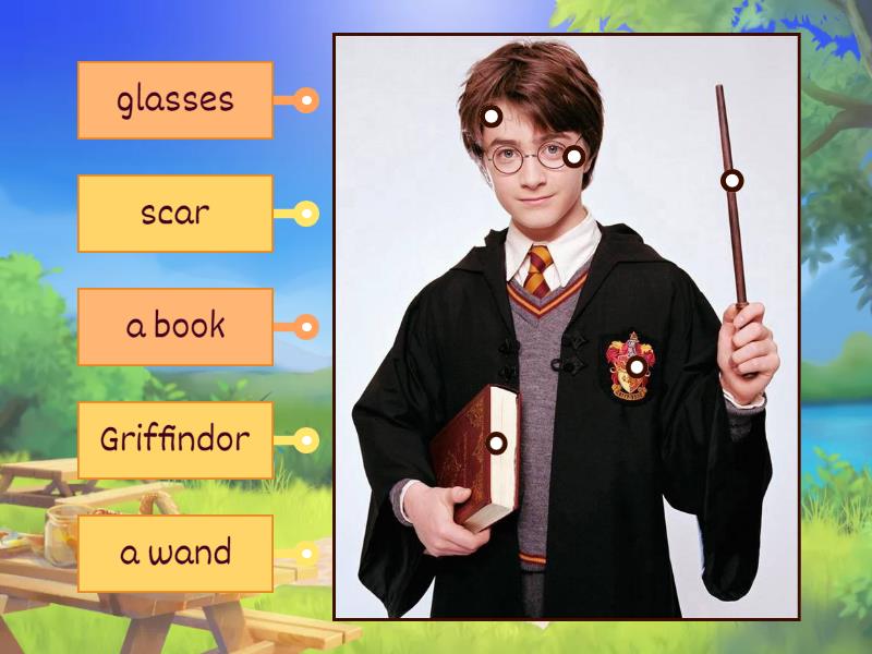 Harry Potter - Labelled diagram