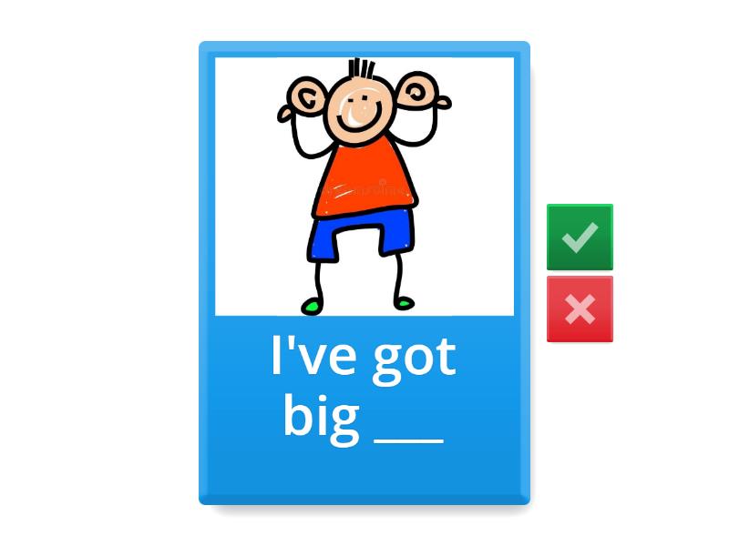 complete the sentences - Flash cards