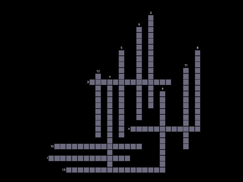 Present Continuous Tense Vocab 1 - Crossword
