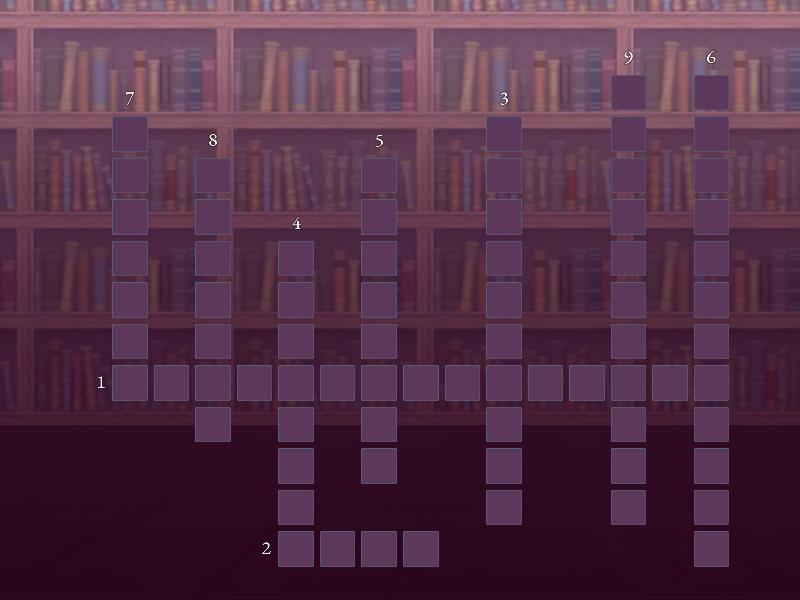 Aro Modernoa - Crossword