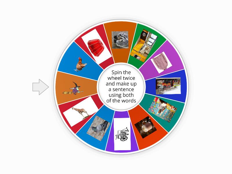 ch and j phrase level - Spin the wheel