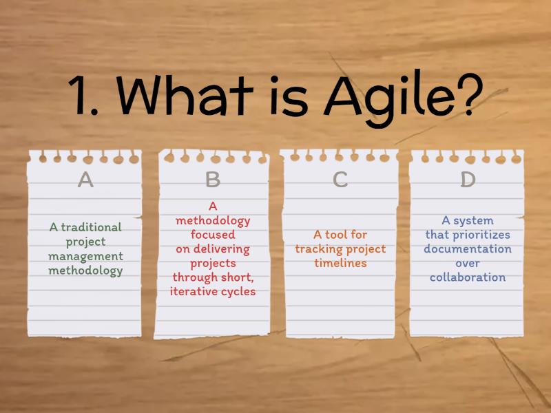 ON AGILE - Quiz