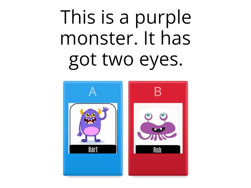 Monsters - Quiz