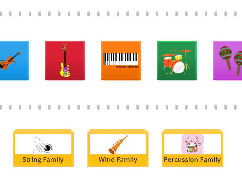 Musical Instruments - Speed sorting