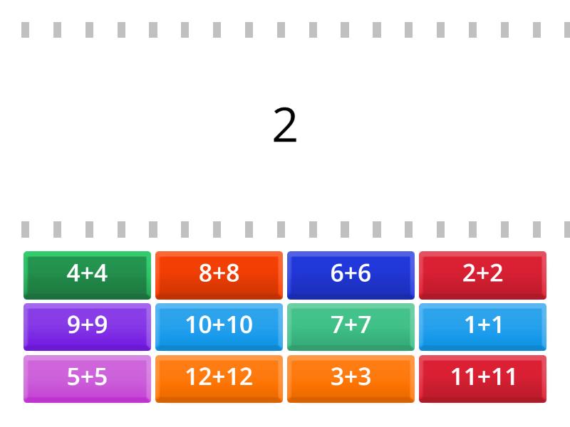 Make Double Pairs - Find the match