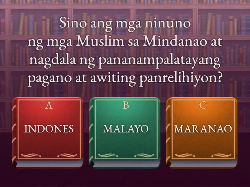 KASAYSAYAN NG PANITIKAN - Questionário
