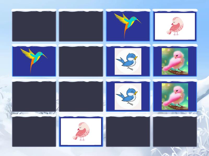 Memory cip-cip - Matching pairs