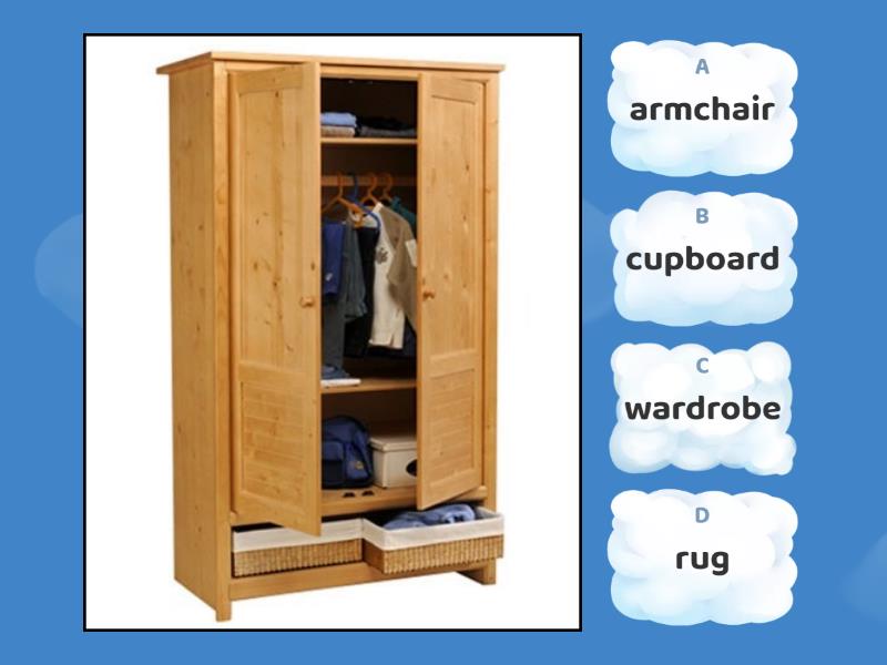 Furniture - basic items - Quiz