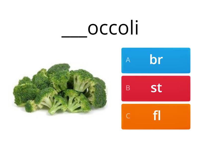 Consonant blends (Grade 1) - Quiz