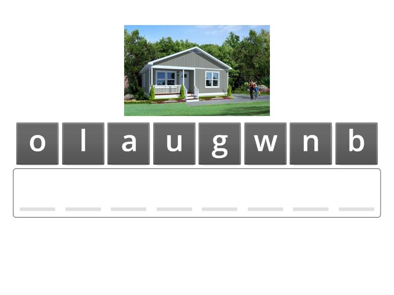 types of houses - Anagram
