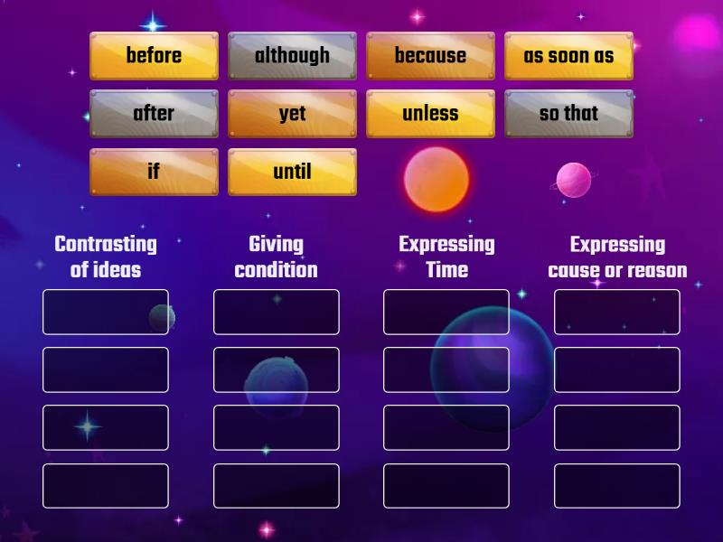 Classify Me! - Group sort