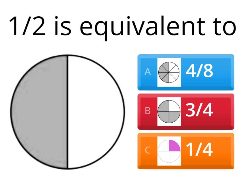 equivalent fractions - Quiz